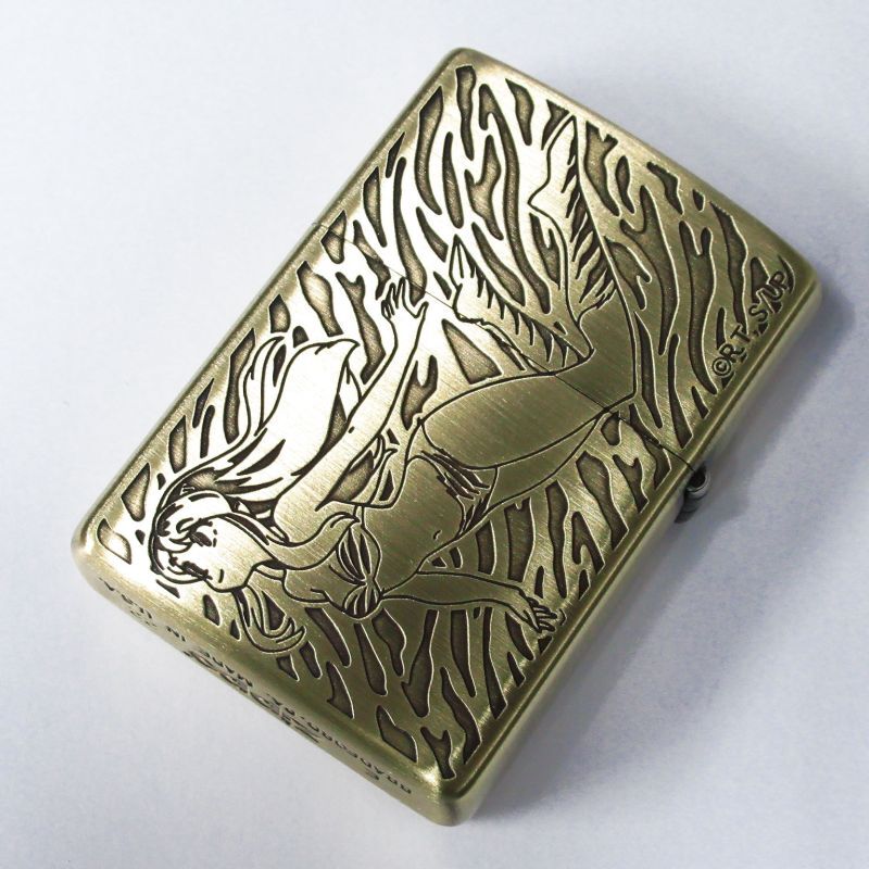 Zippo Urusei Yatsura Lum Japanese Anime Manga Oxidized Brass Japan ...