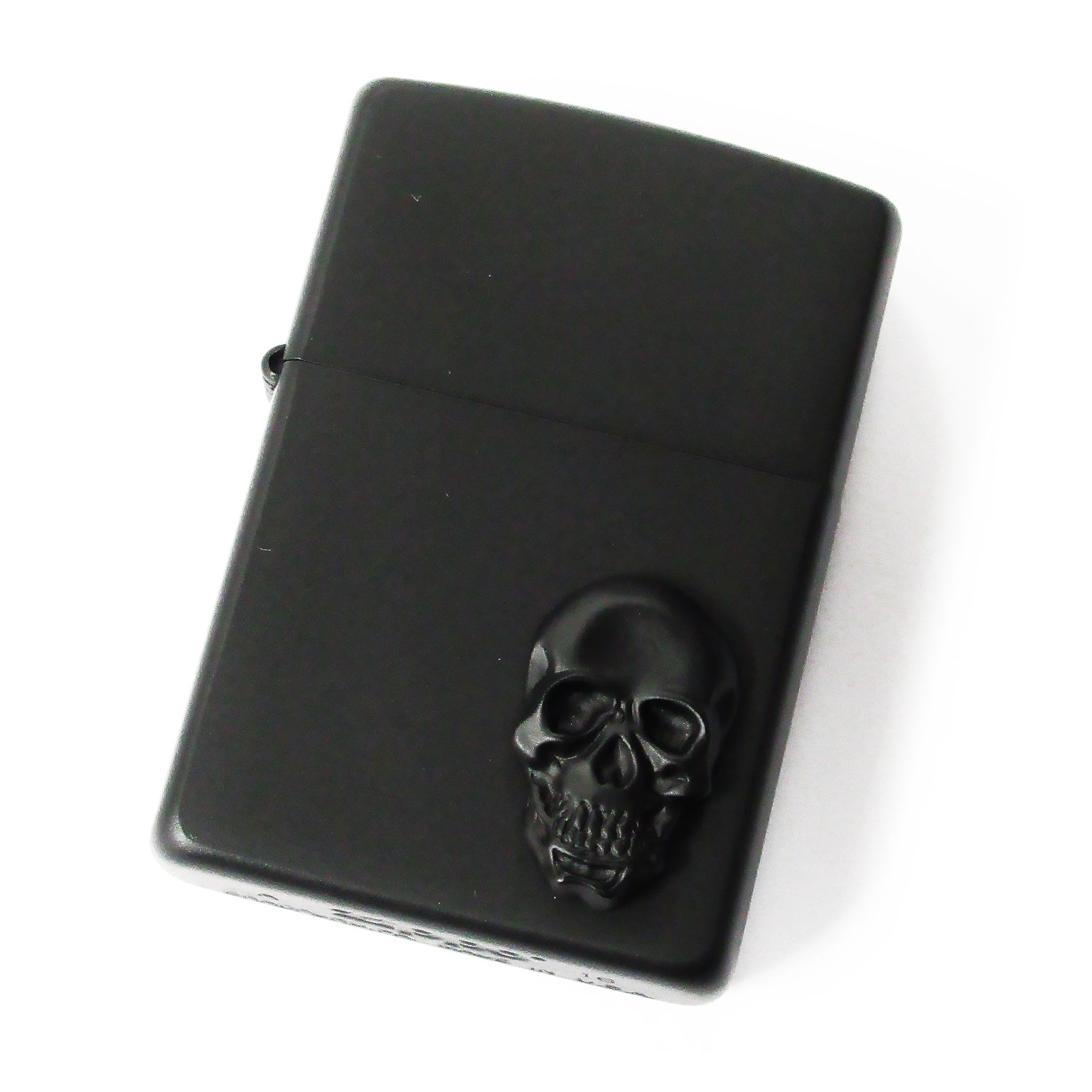 Zippo Gothic Skull Metal Matte Black Plating Japan Limited Oil Lighter